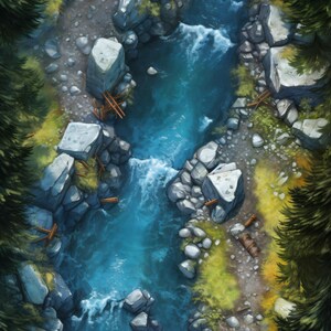 16 River/ocean Battle Maps, Dnd, Pathfinder, D&D, Battlemap, Dungeons ...
