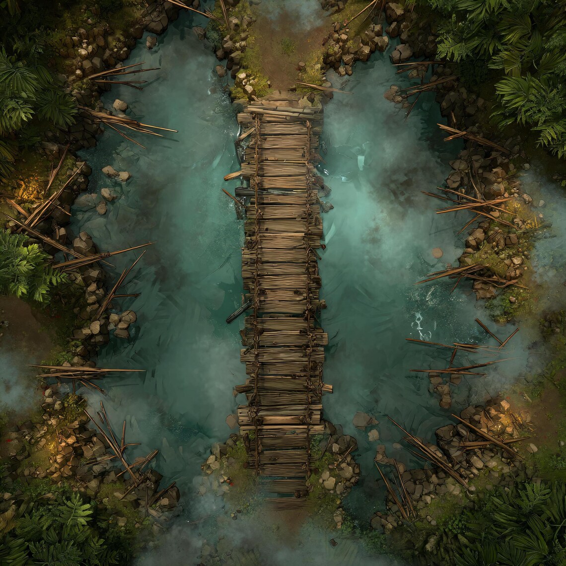 10 Gridless Orc/goblin Fort Battle Maps | VTT Pack for Dnd, Pathfinder ...