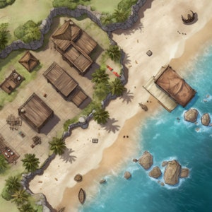 10 Hideout Battle Maps, Dnd Battle Map, Pathfinder, D&D, Battlemap ...