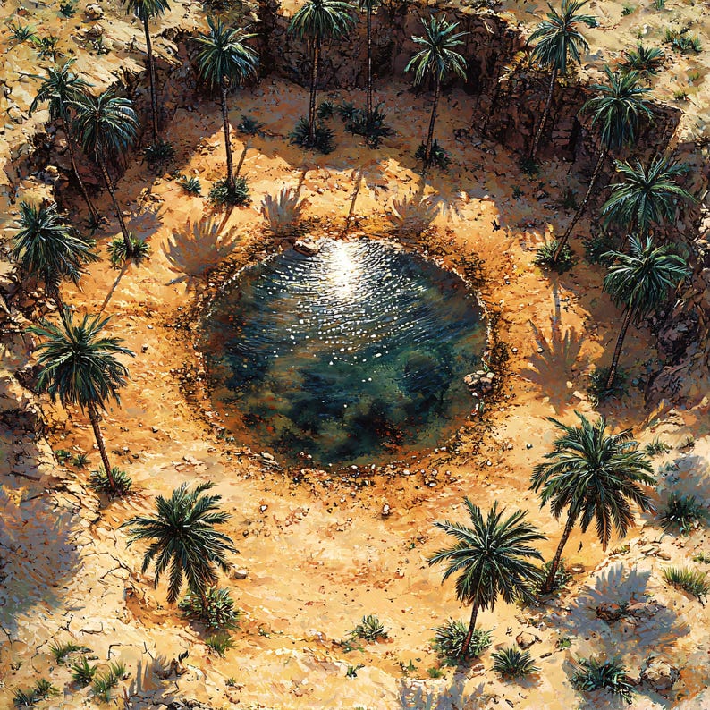 10 Desert Life Battle Maps, Dnd Battlemap, Pathfinder, D&D, Dungeons ...