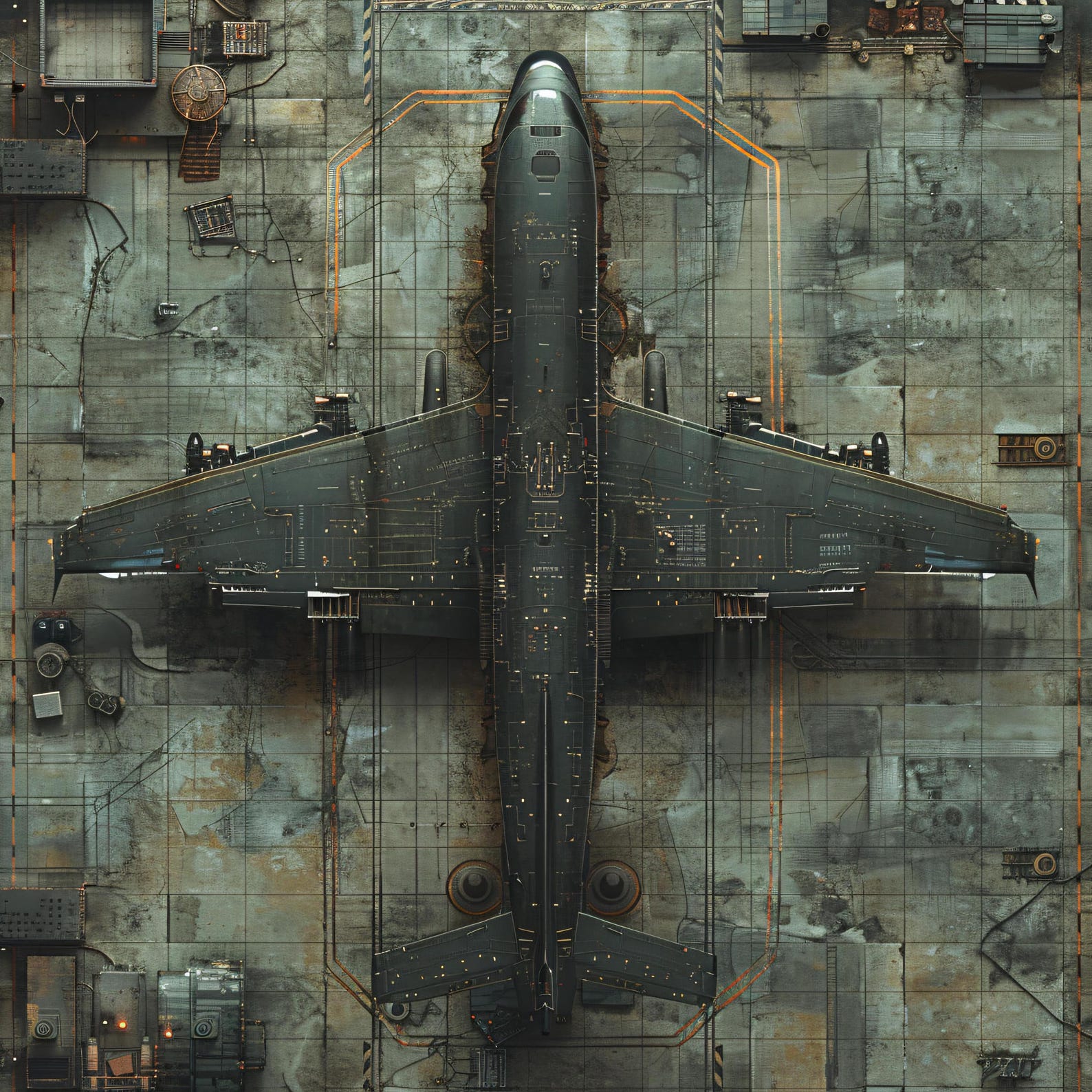 10 Cyberpunk Transport Battlemaps, Sci Fi, Cyberpunk, Battle Map, D&D ...