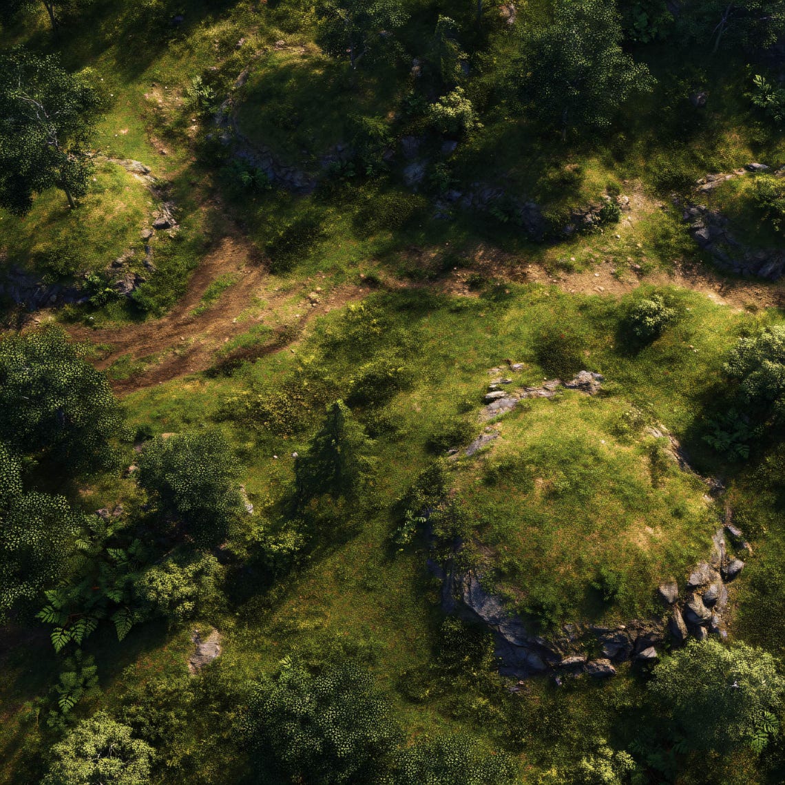 10 Forest Battle Maps 4, Dnd Battle Map, Pathfinder, D&D, Battlemap ...
