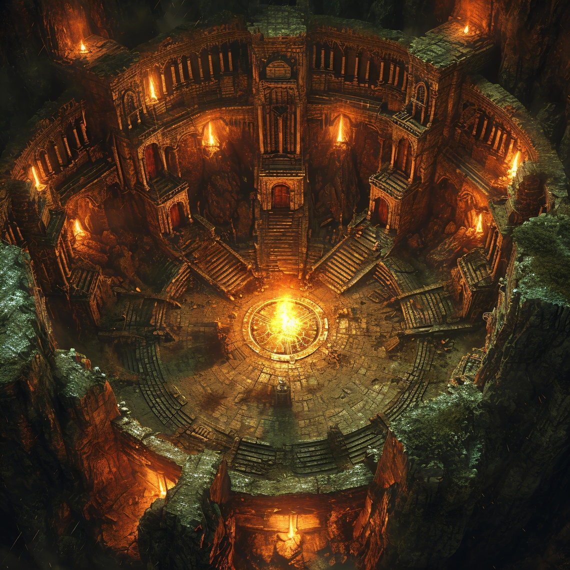 10 Cult Battle Maps, Dnd, Pathfinder, D&D, Battlemap, Dungeons and ...