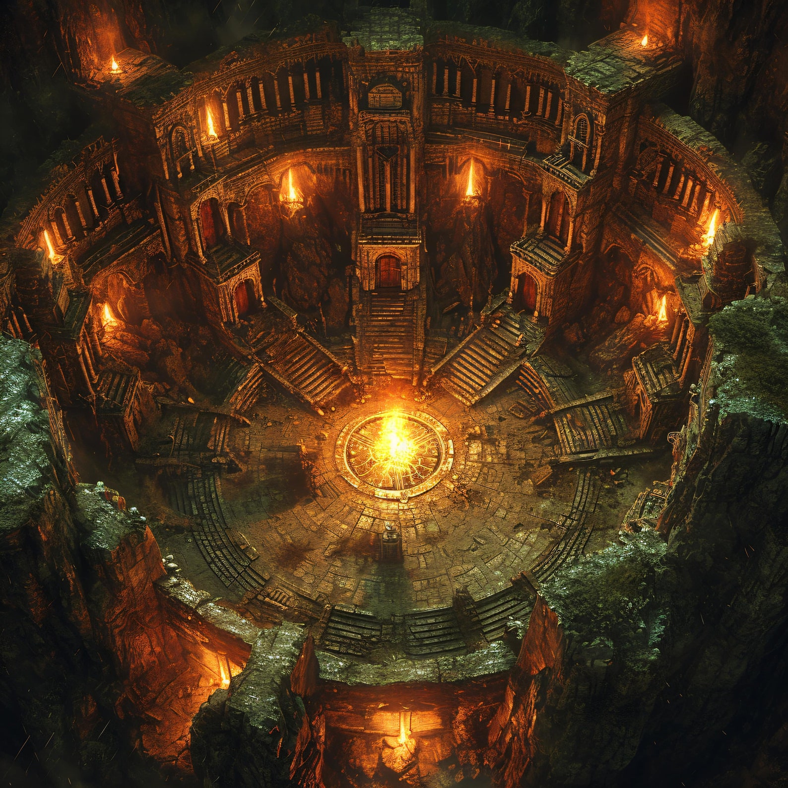 10 Cult Battle Maps, Dnd, Pathfinder, D&D, Battlemap, Dungeons and ...