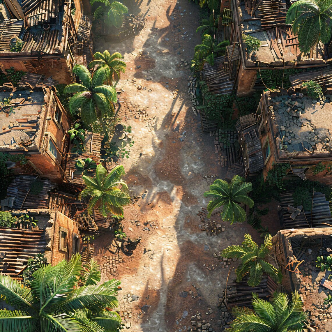 10 Cyberpunk Coast Battlemaps, Sci Fi, Dnd Battlemap, Cyberpunk, D&D ...
