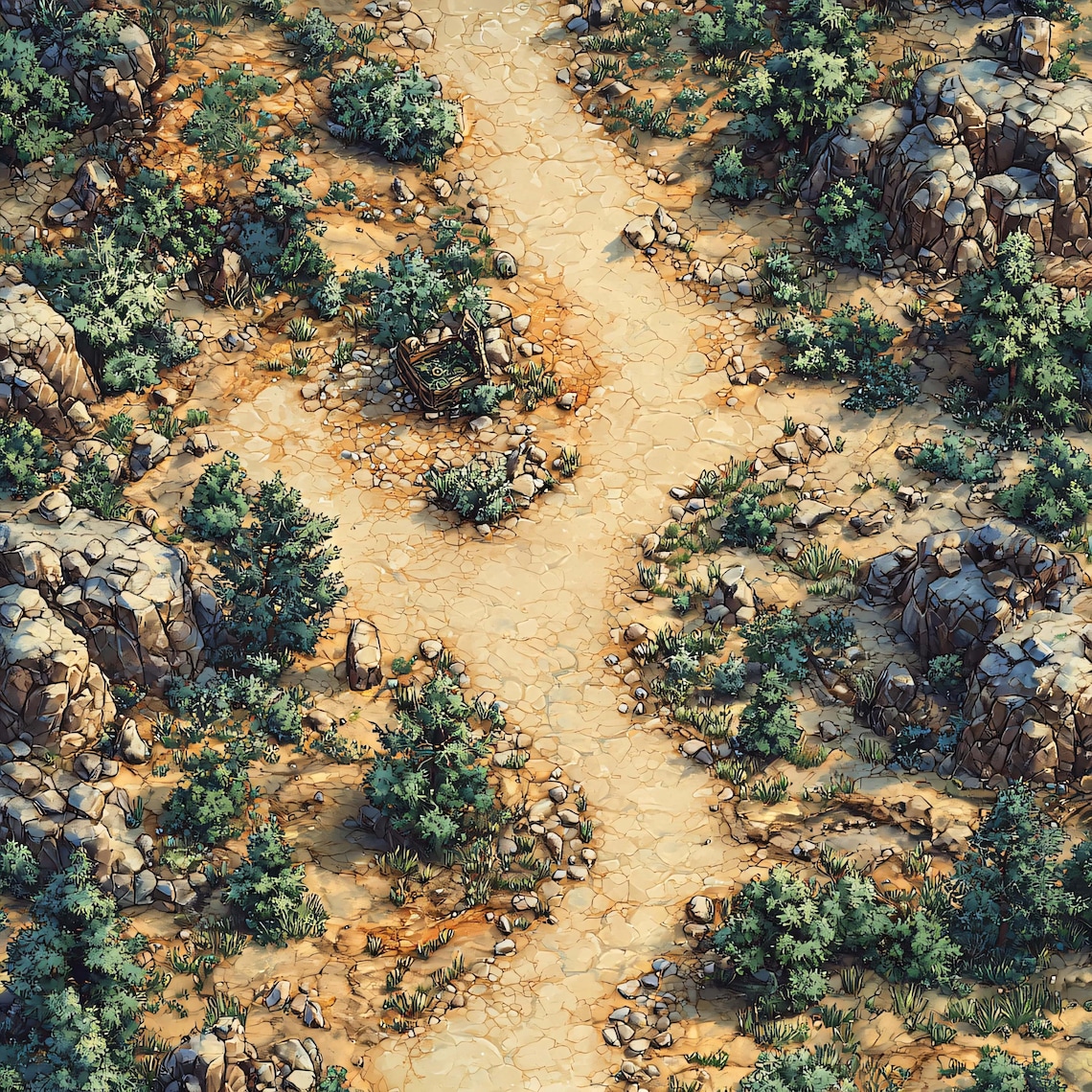 10 Badlands Battlemaps, Dnd Battle Map, Pathfinder, D&D, Battlemap ...