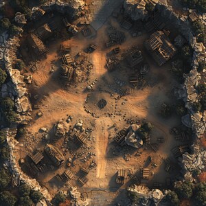 10 Bandit Camp Battle Maps, Dnd, Pathfinder, D&D, Battlemap, Dungeons ...