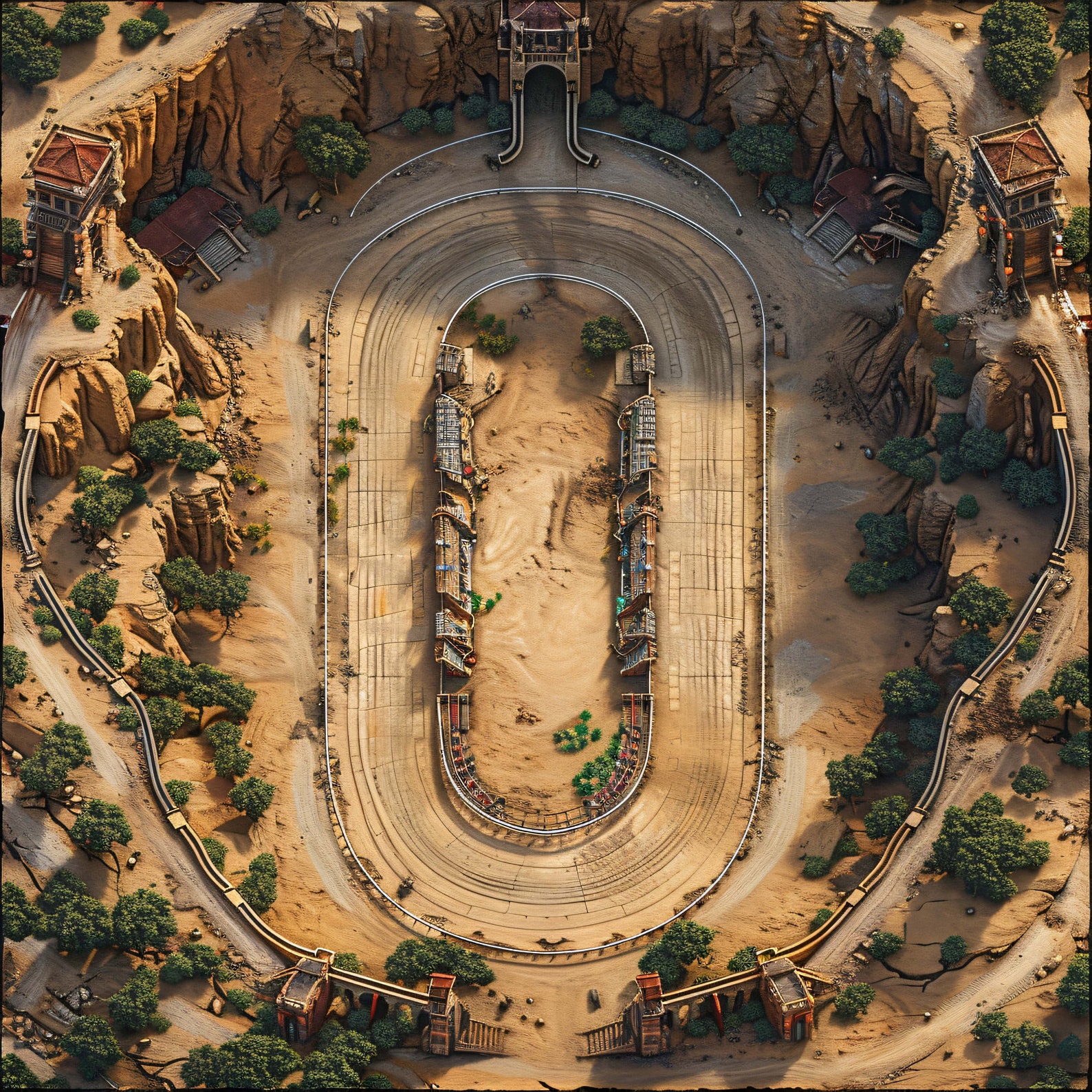 10 Fighting Pit / Sports Arena Battle Maps, Dnd Battlemap, Pathfinder ...