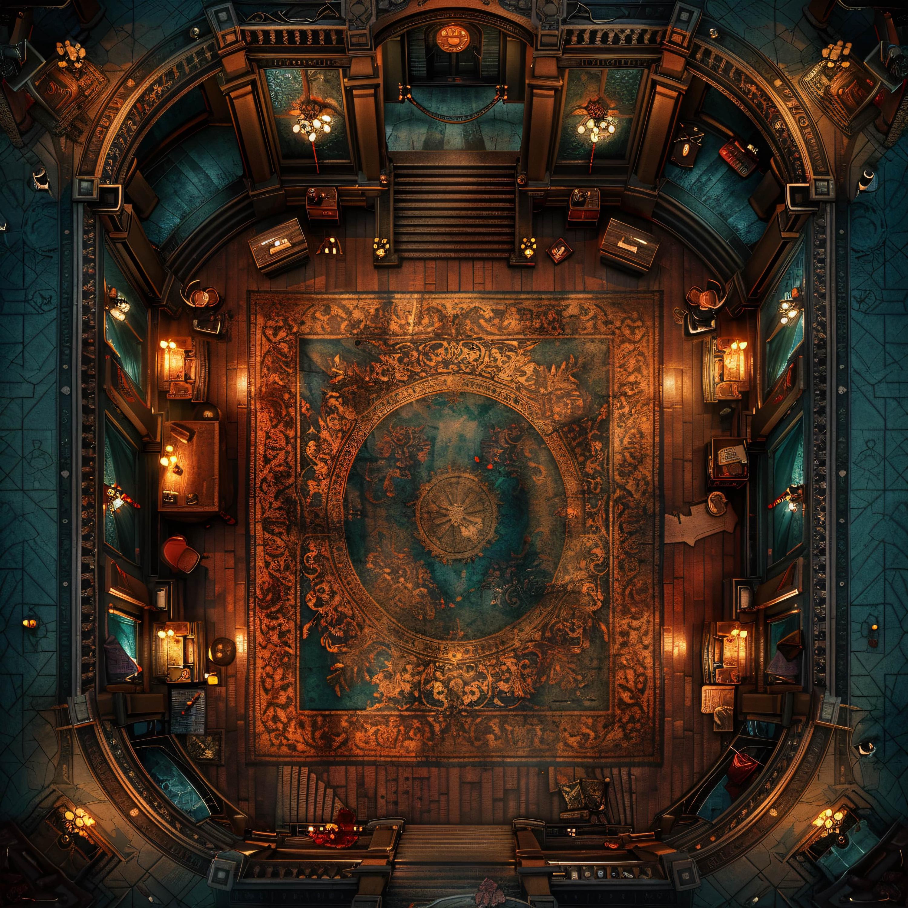 10 Gridless Horror Battle Maps | VTT Pack for Dnd, Pathfinder & Ttrpgs ...