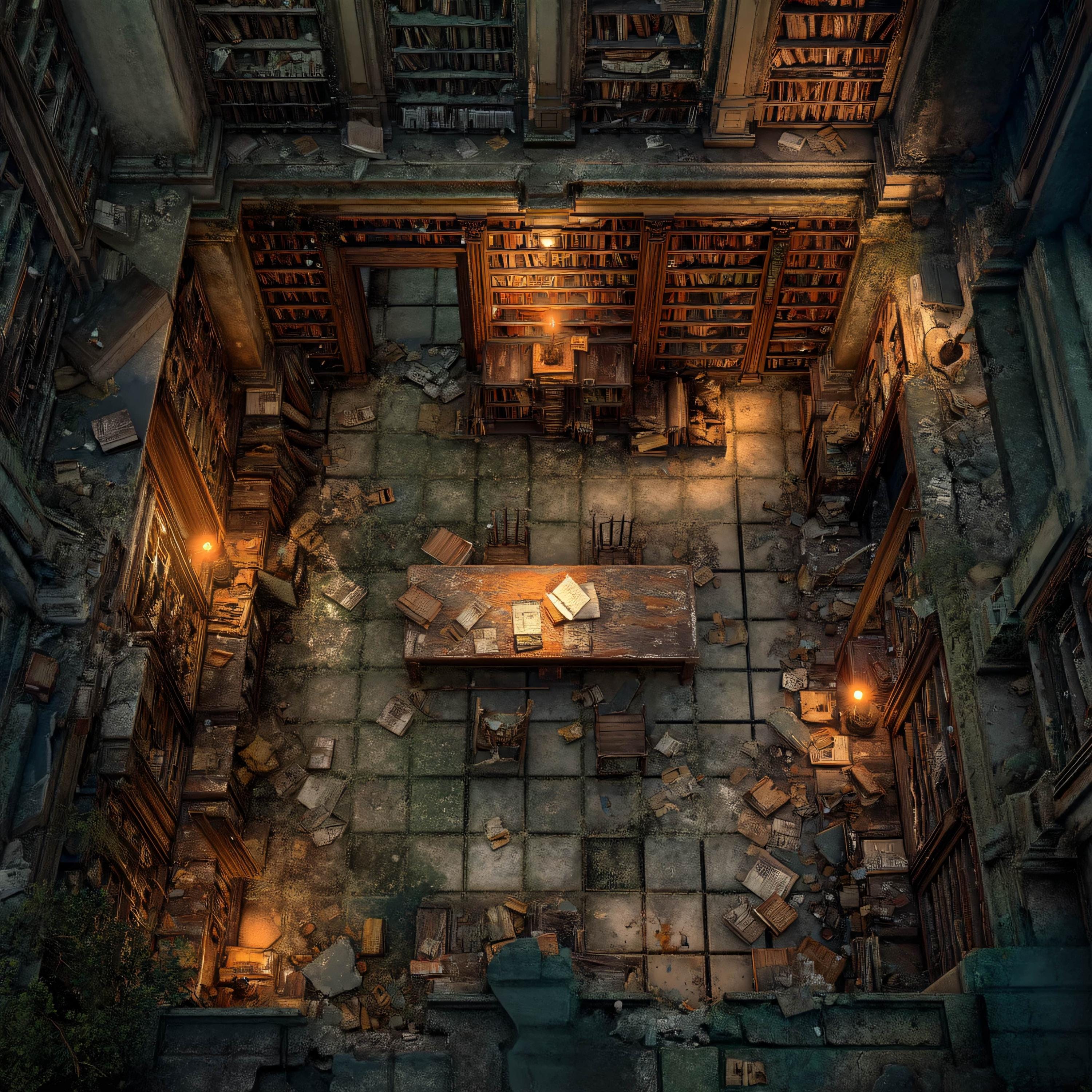 10 Gridless Forgotten Places Battle Maps | VTT Pack for Dnd, Pathfinder ...