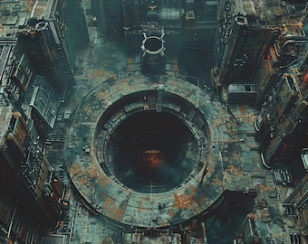 10 Cyberpunk Streets Battlemaps, Sci Fi, Dnd Battle Map, Cyberpunk, D&D ...