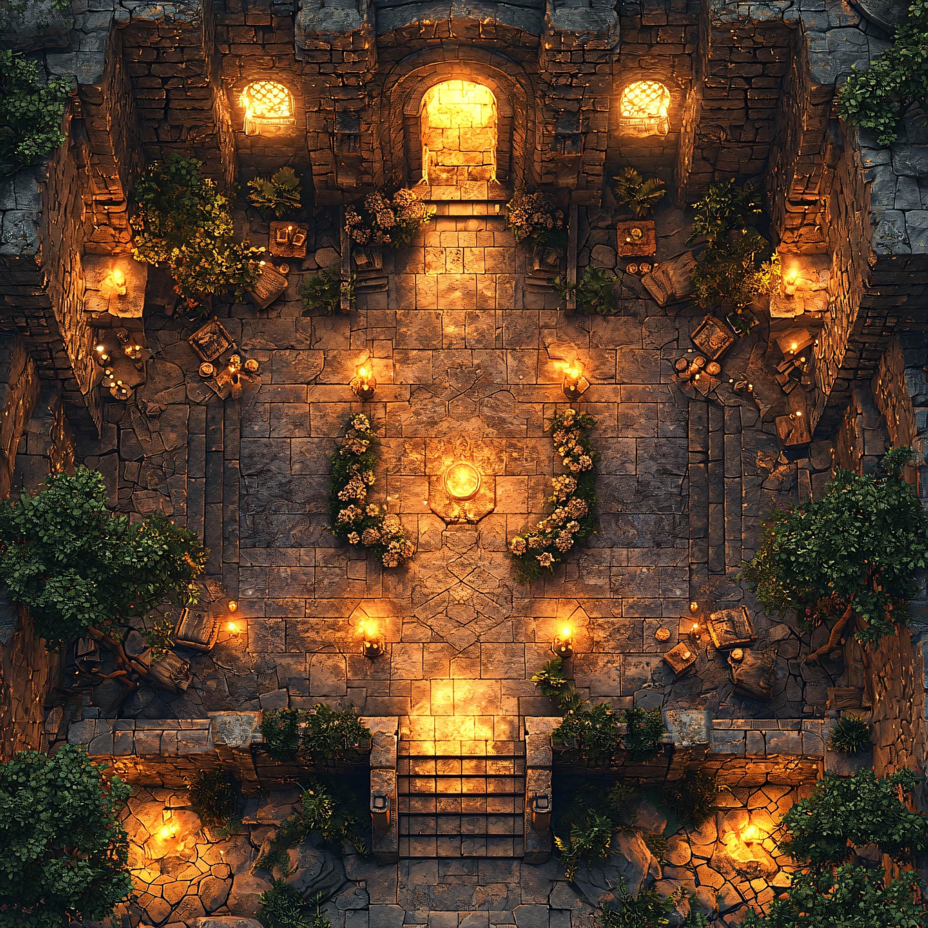 10 Wedding / Valentines Battle Maps, Battlemap, Pathfinder, D&D ...