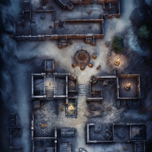 16 Haunted Battle Maps, Dnd Battlemap, Pathfinder, D&D, Battlemap ...