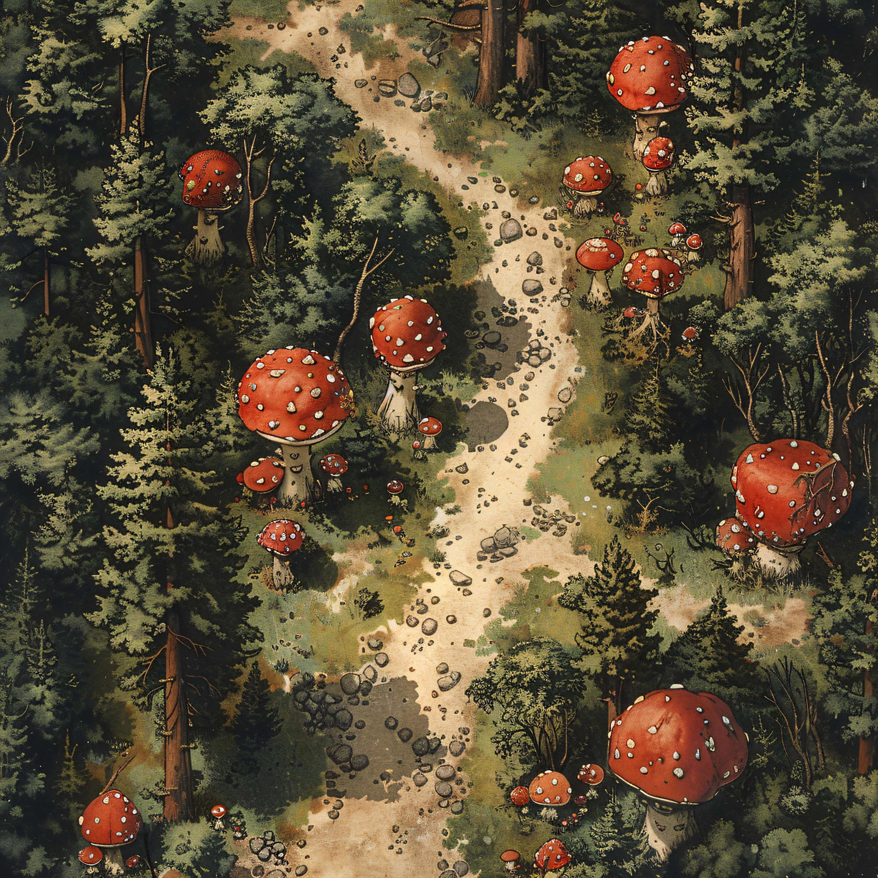 10 Forest Shrine Battle Maps, Dnd Battlemap, Pathfinder, D&D, Dungeons ...