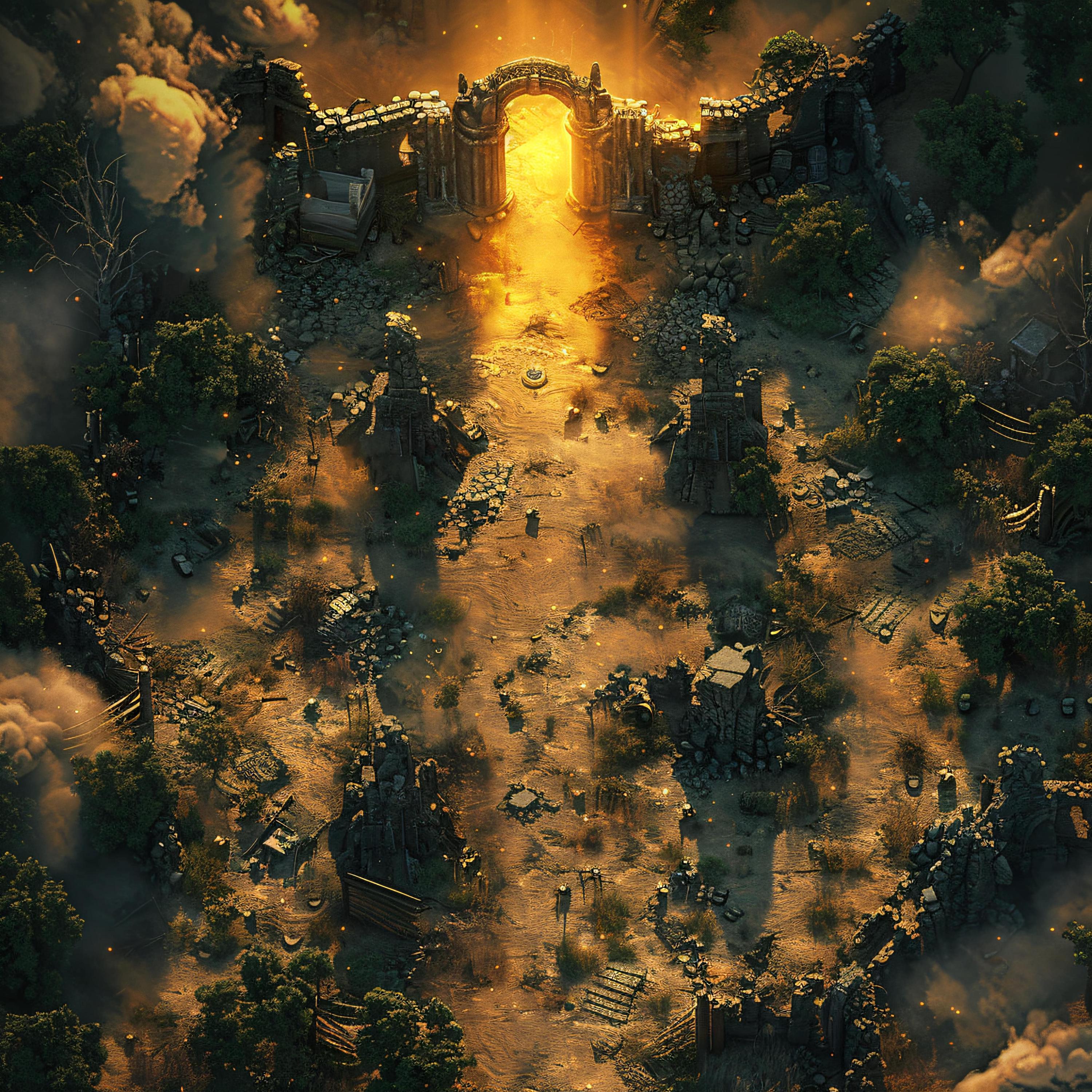 10 Celestial Battlemaps, Dnd Battle Map, Pathfinder, D&D, Dungeons and ...