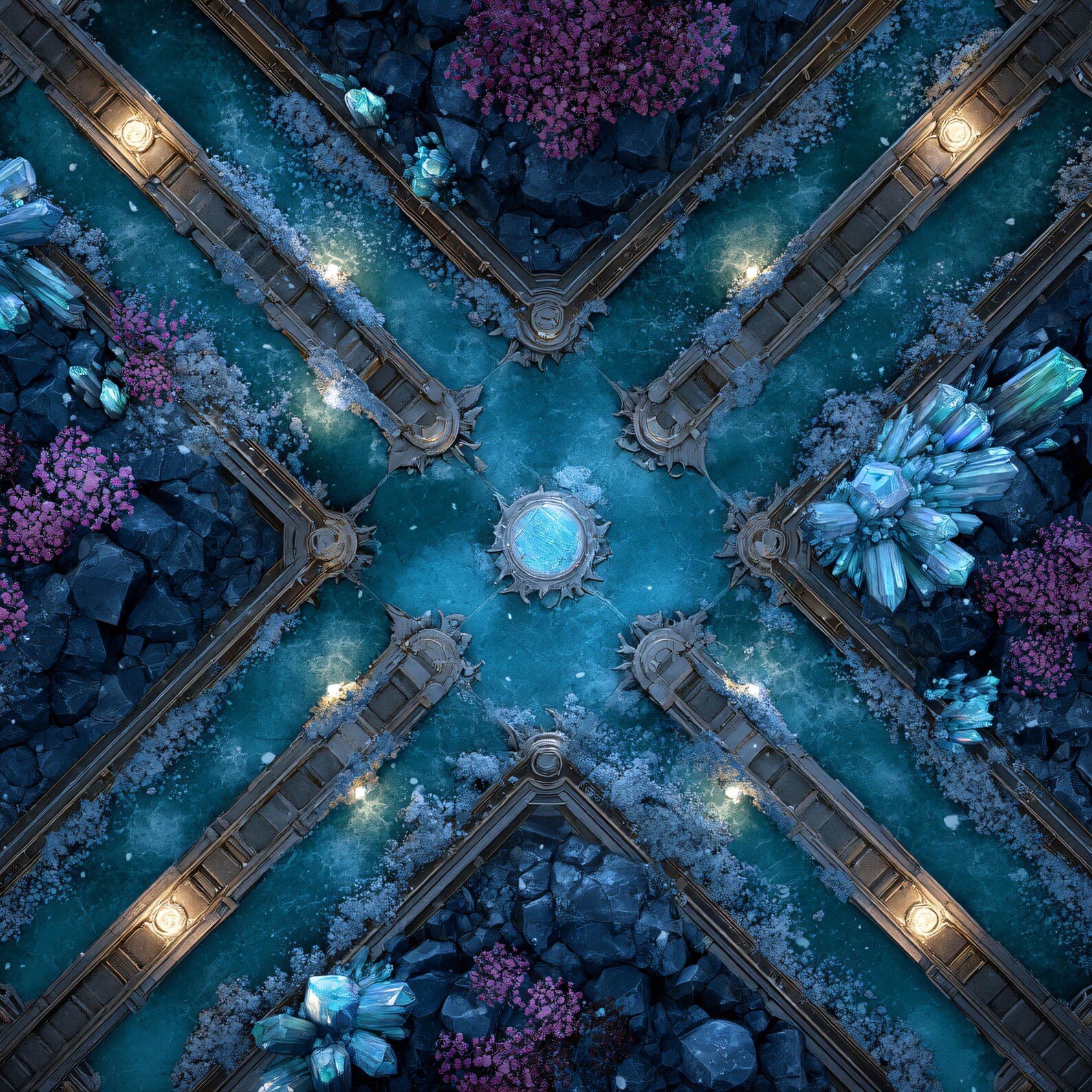 10 Gridless Fae/faerie Battle Maps | VTT Pack for Dnd, Pathfinder ...