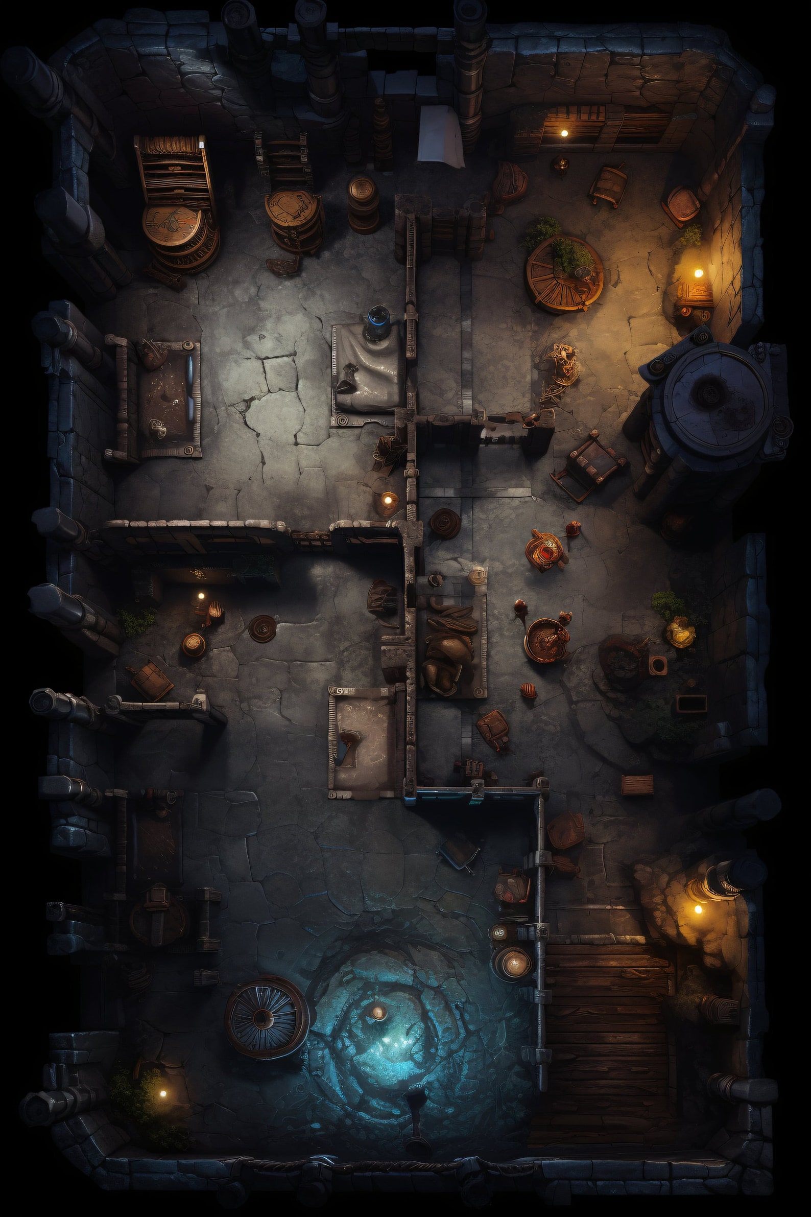 13 Castle Battle Maps, Dnd Battle Map, Pathfinder, D&D, Battlemap ...