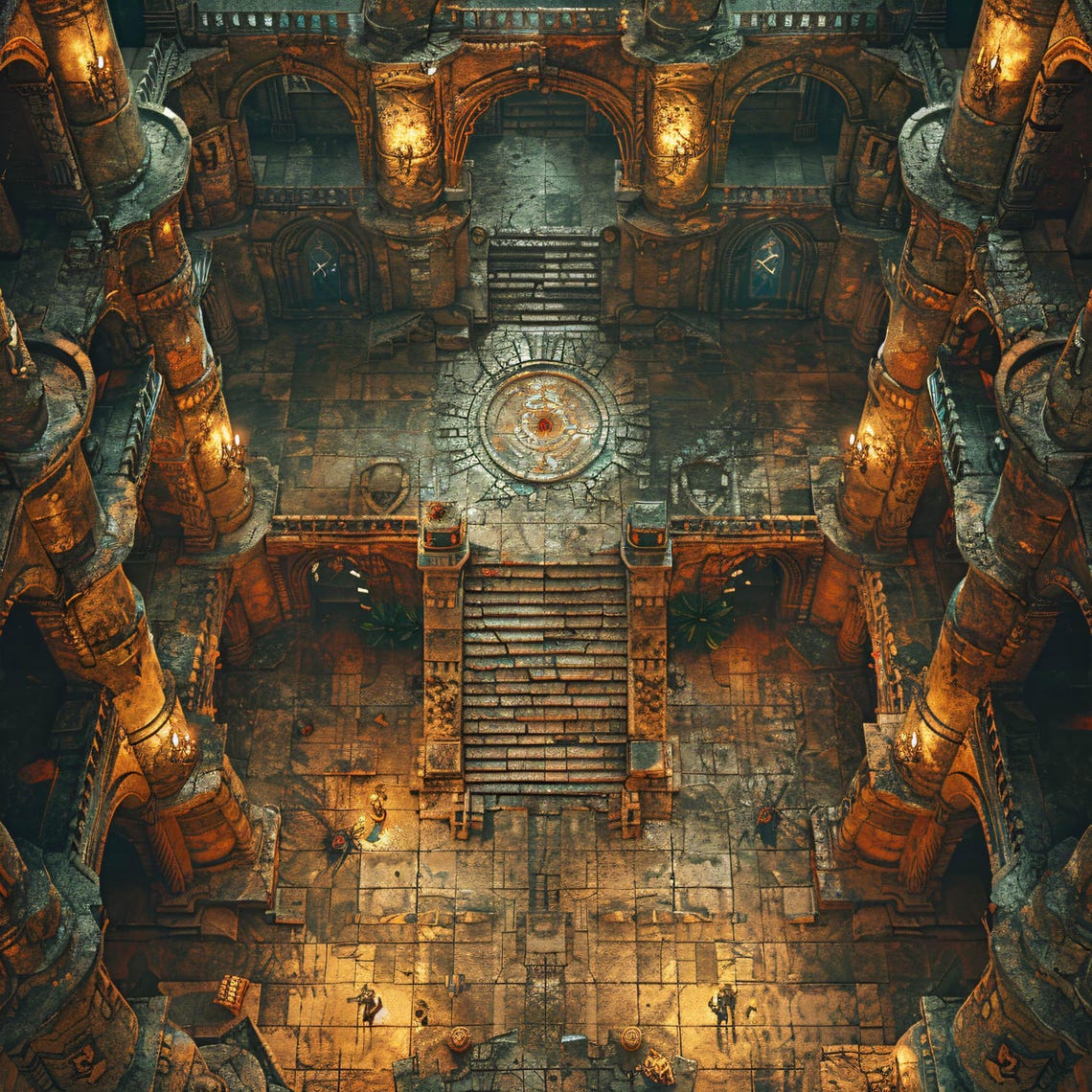 10 Underground Boss Battle Maps, Dnd Battlemap, Pathfinder, D&D ...