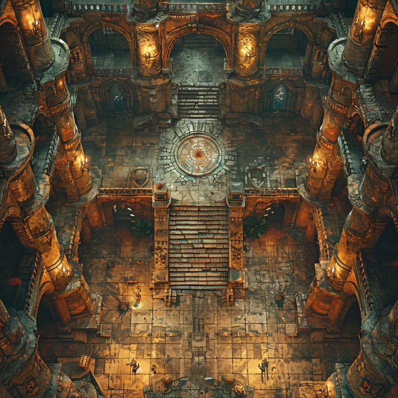 10 Underground Boss Battle Maps, Dnd Battlemap, Pathfinder, D&D ...