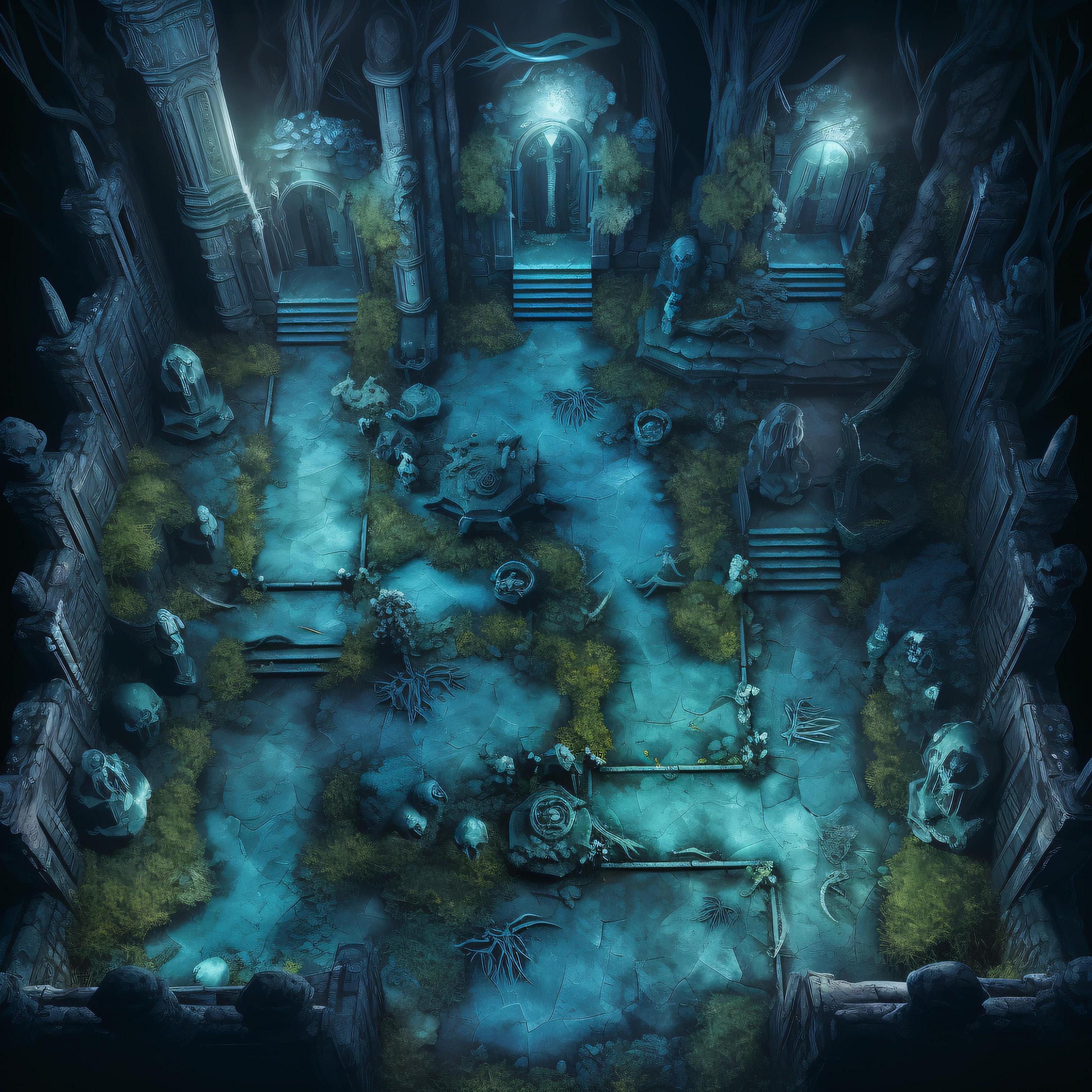 10 Scary Battle Maps, Dnd Battlemap, Pathfinder, D&D, Battlemap ...