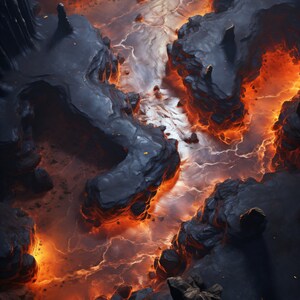 17 Alien Planet Battle Maps, Cyberpunk, Starfinder, D&D, Battlemap ...