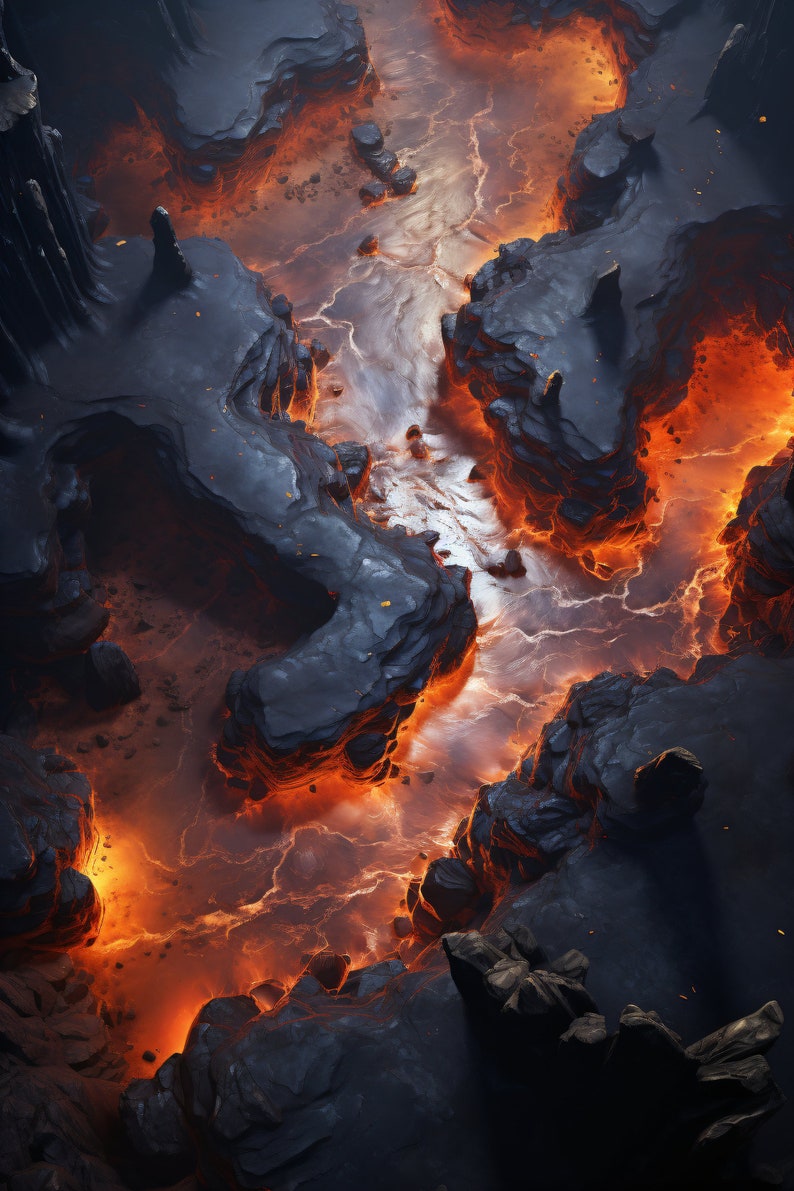 17 Alien Planet Battle Maps, Cyberpunk, Starfinder, D&D, Battlemap ...