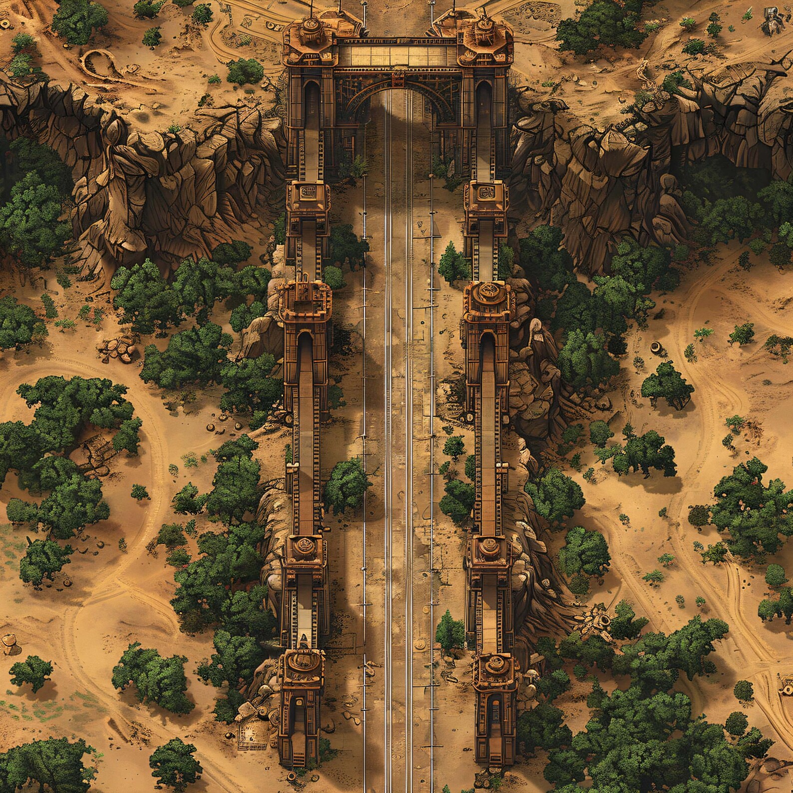 10 Cyberpunk Train / Railroad Battlemaps, Sci Fi, Dnd Battle Map, D&D ...