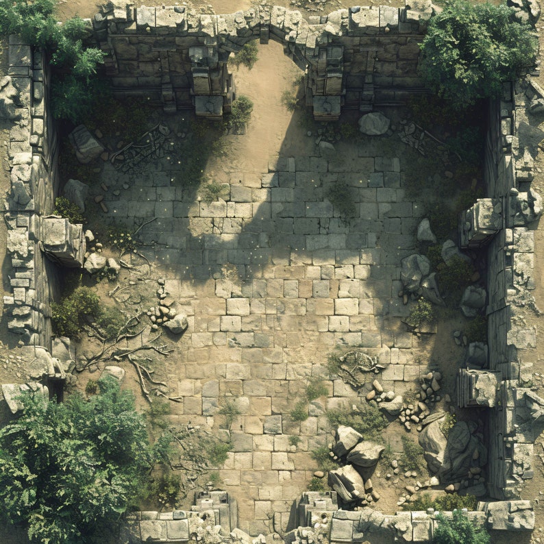 10 Abandoned Town Battle Maps, Dnd, Pathfinder, D&D, Battlemap, Dungeons and Dragons, Roll20 ...