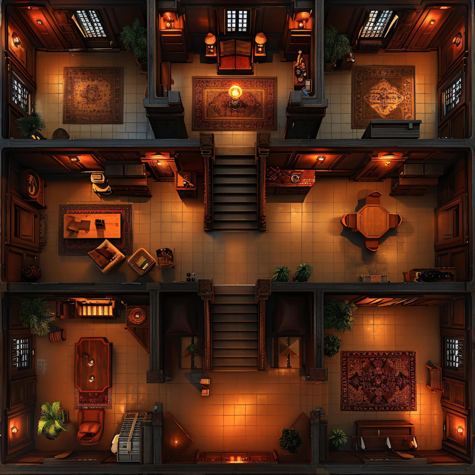 10 Theater Battle Maps, Dnd, Pathfinder, D&D, Battlemap, Dungeons and ...