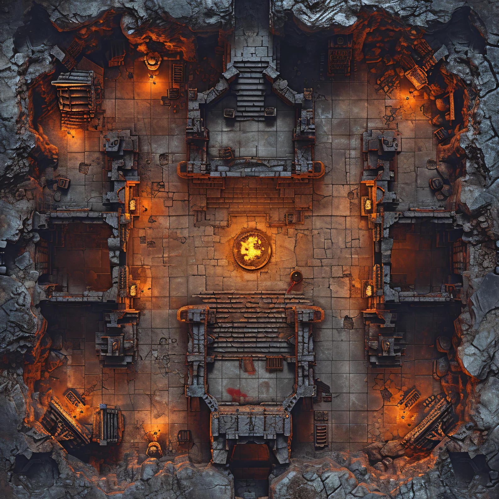 10 Camp Battle Maps, Dnd Battle Map, Pathfinder, D&D, Battlemap ...