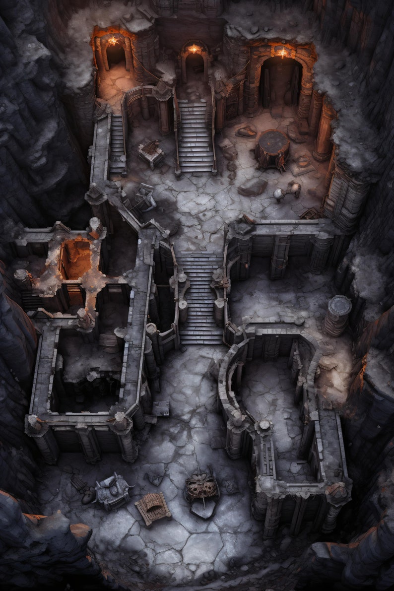 16 Mine Battlemaps Dnd Battle Map Pathfinder Dungeons and - Etsy