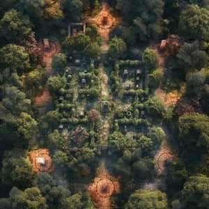 20 Graveyards Battle Maps 2 , Dnd, Pathfinder, D&D, Battlemap, Dungeons and Dragons, Roll20 ...