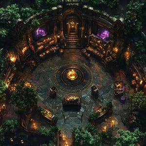 10 More Merchant/shop Battle Maps, Battlemap, Pathfinder, D&D, Dungeons ...