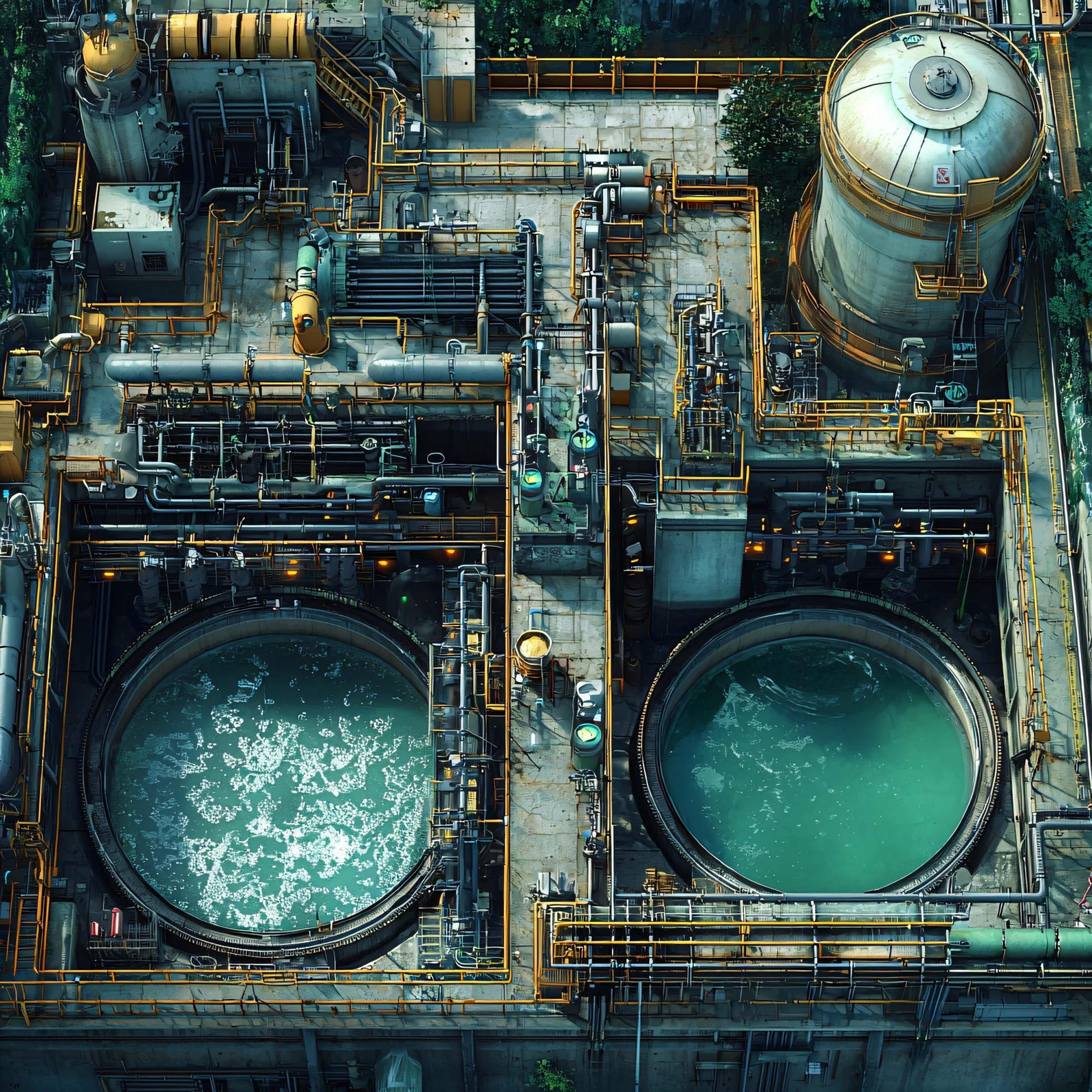 10 Cyberpunk Water Treatment Battlemaps, Sci Fi, Dnd Battle Map, D&D ...