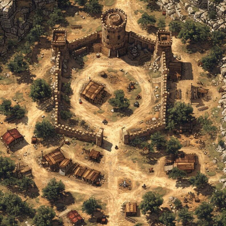 10 Warcamp Battle Maps, Dnd, Pathfinder, D&D, Battlemap, Dungeons and ...