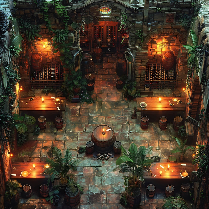 10 Vineyard Battle Maps, Dnd Battlemap, Pathfinder, D&D, Battlemap ...