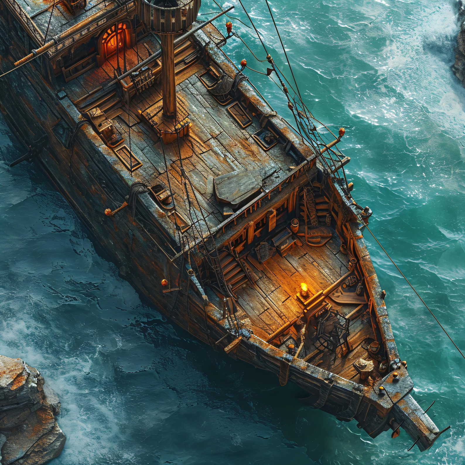 10 Ships and Docks Battle Maps, Dnd, Pathfinder, D&D, Battlemap ...