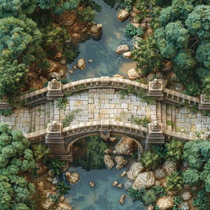 10 Bridges Battle Maps, Dnd, Pathfinder, D&D, Battlemap, Dungeons and ...