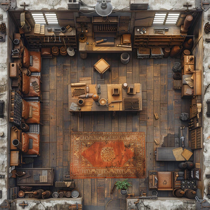 10 Workshop / Forge Battle Maps, Battlemap, Pathfinder, D&D, Dungeons ...