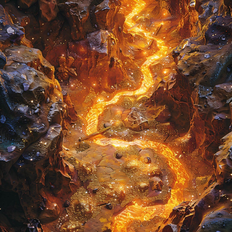 10 Elemental Battle Maps, Dnd Battlemap, Pathfinder,d&d, Battlemap ...