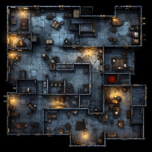 13 Castle Battle Maps, Dnd Battle Map, Pathfinder, D&D, Battlemap ...