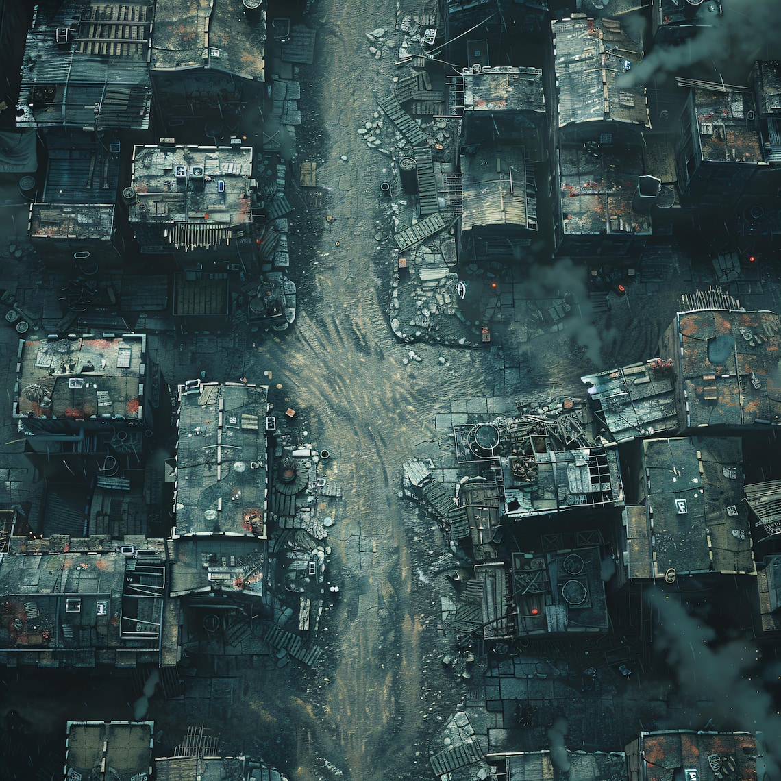 10 Cyberpunk Communtiy Battlemaps, Sci Fi, Dnd Battle Map, Cyberpunk, D ...