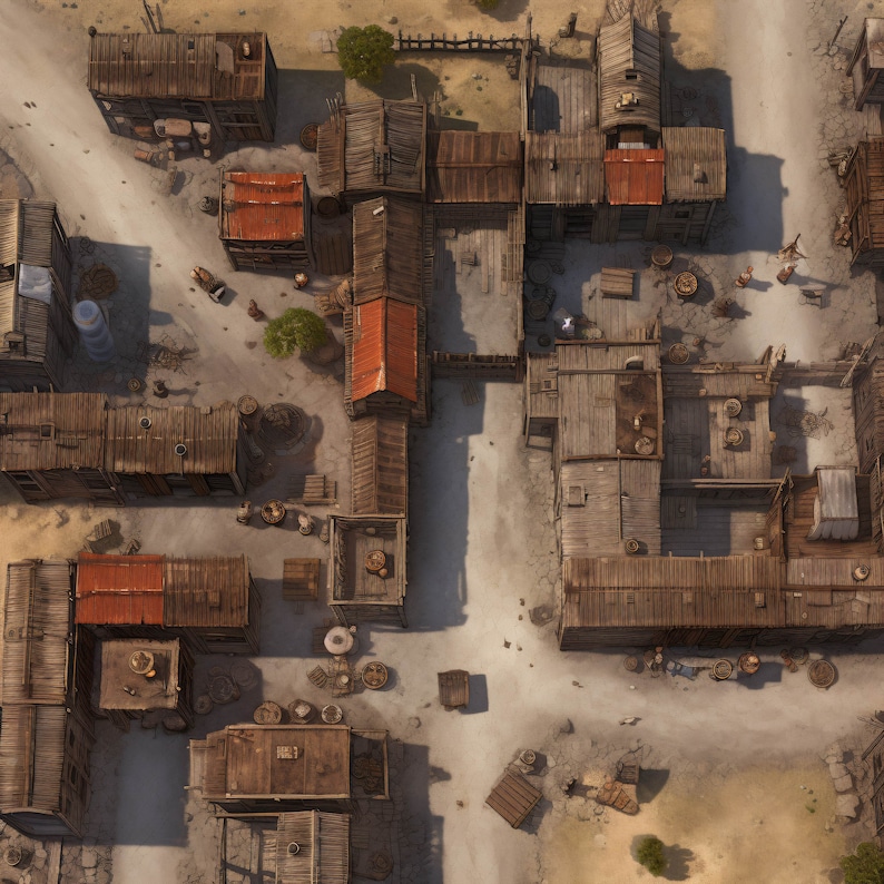 10 Slums Battle Maps, Dnd Battle Map, Pathfinder, D&D, Battlemap ...