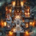 10 Cathedral Battle Maps, Dnd Battlemap, Pathfinder, D&D, Dungeons and ...