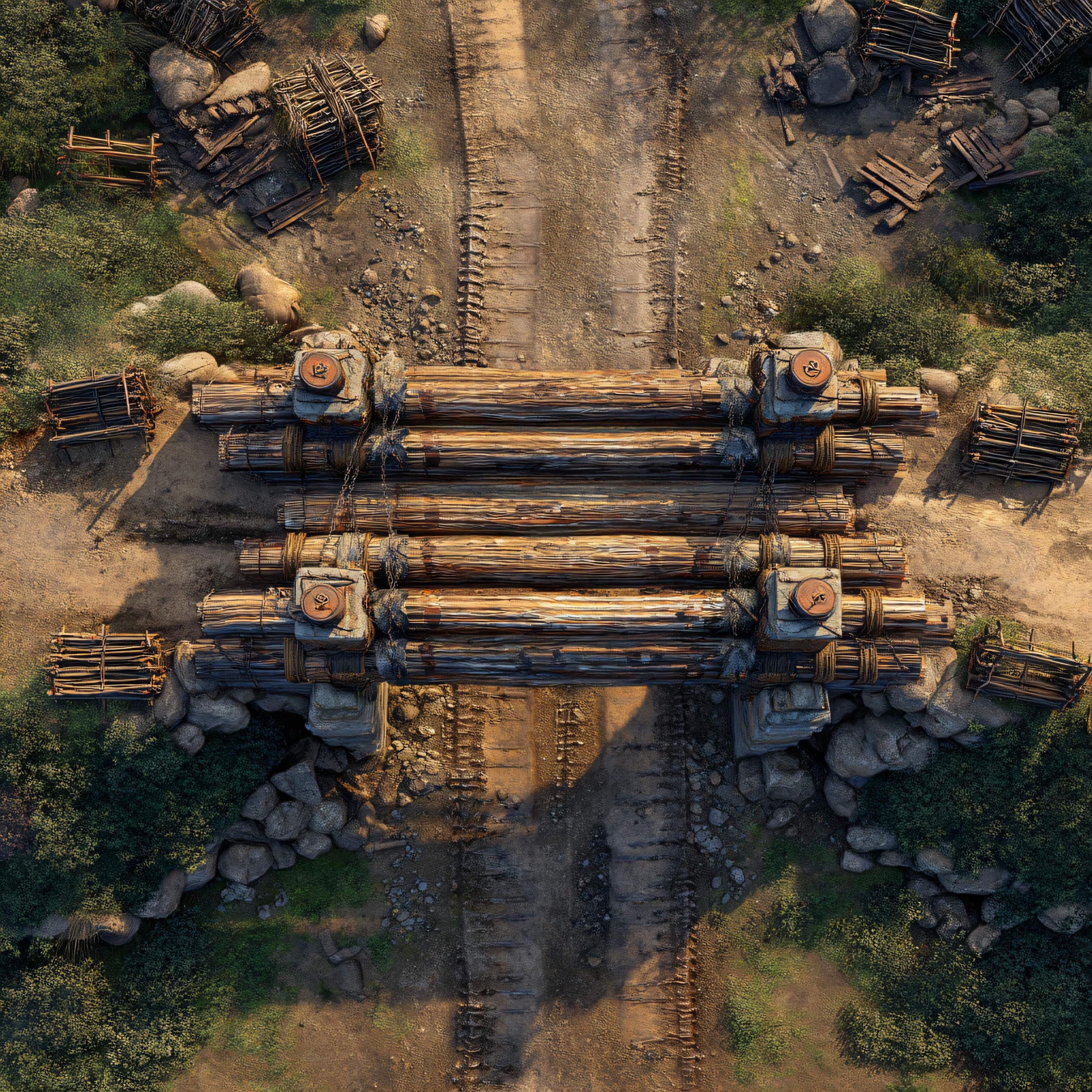 10 Gridless Orc/goblin Fort Battle Maps | VTT Pack for Dnd, Pathfinder ...
