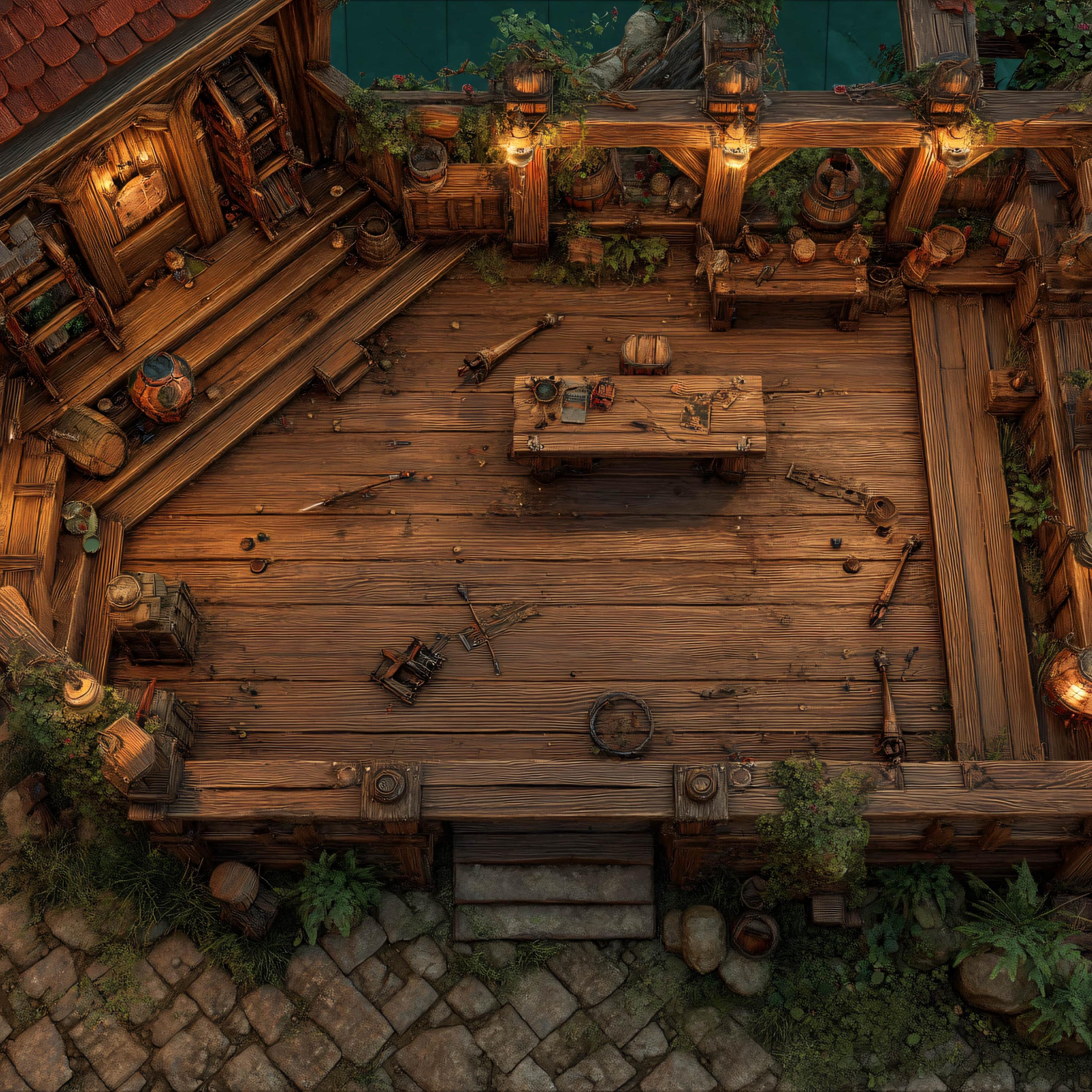 10 Gridless Orc/goblin Fort Battle Maps | VTT Pack for Dnd, Pathfinder ...