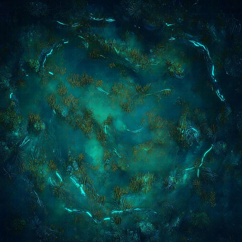 10 Swamp Battle Maps 3, Dnd Battle Map, Pathfinder, D&D, Battlemap ...