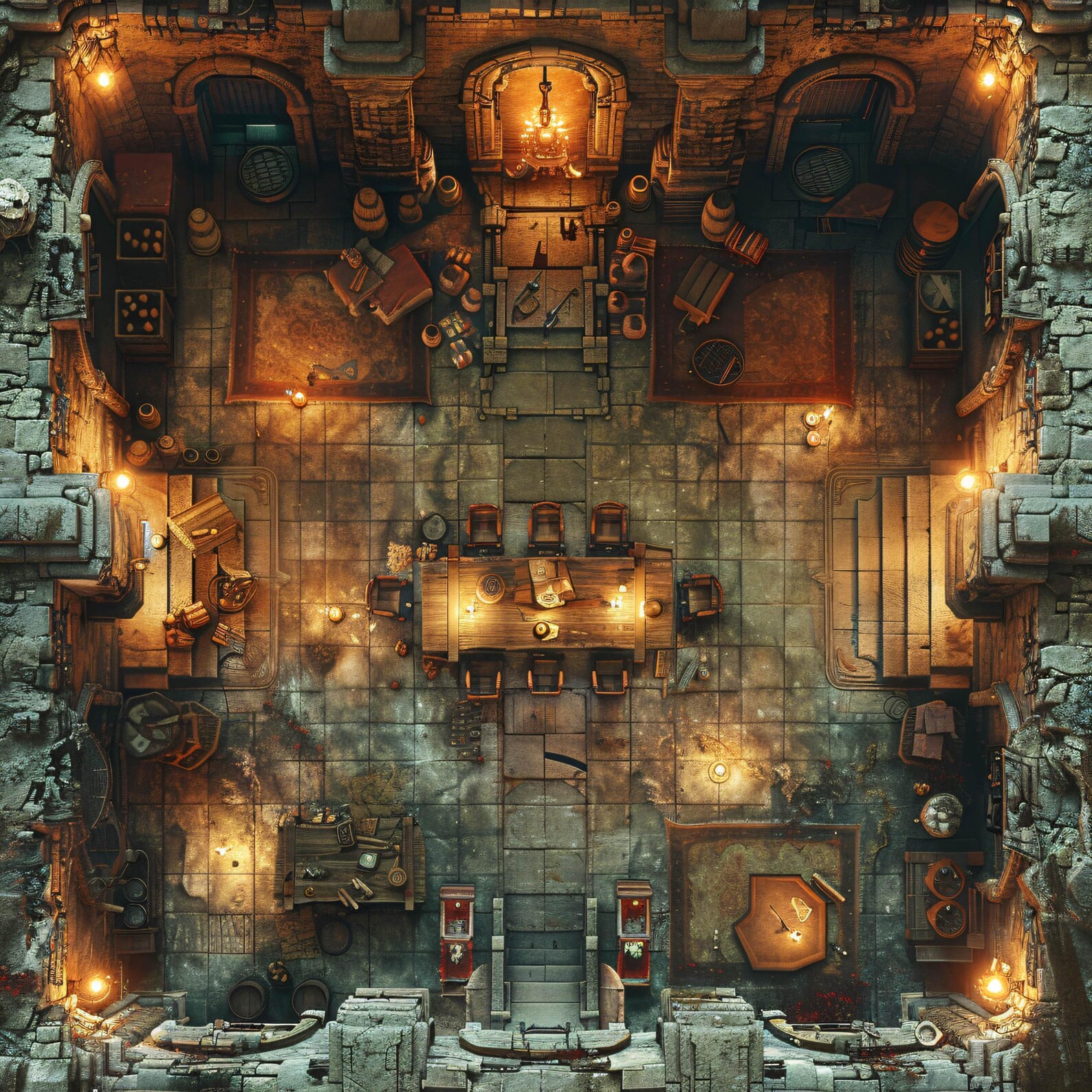 10 Workshop / Forge Battle Maps, Battlemap, Pathfinder, D&D, Dungeons ...