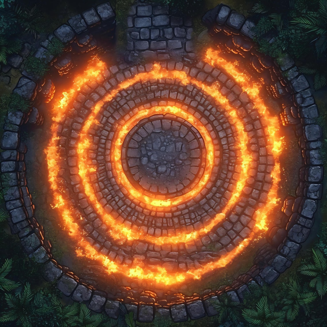 10 Magic Ritual Battle Maps, Dnd, Pathfinder, D&D, Battlemap, Dungeons ...