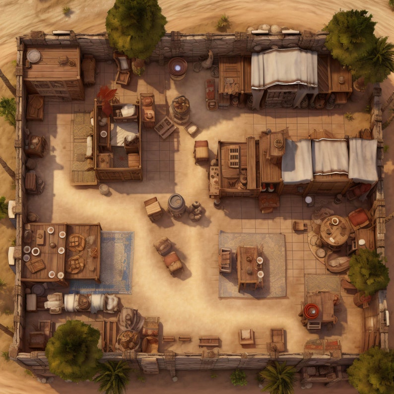 10 Badlands Battle Maps, Dnd Battlemap, Pathfinder, D&D, Battlemap ...